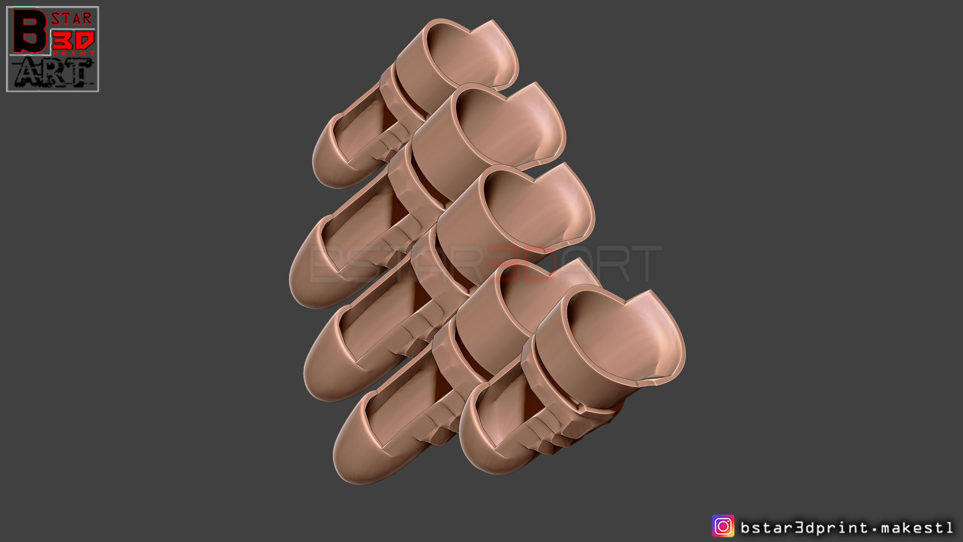 Cloud Finger Armor - Final Fantasy VII remake PS4 For cosplay 3D model ...