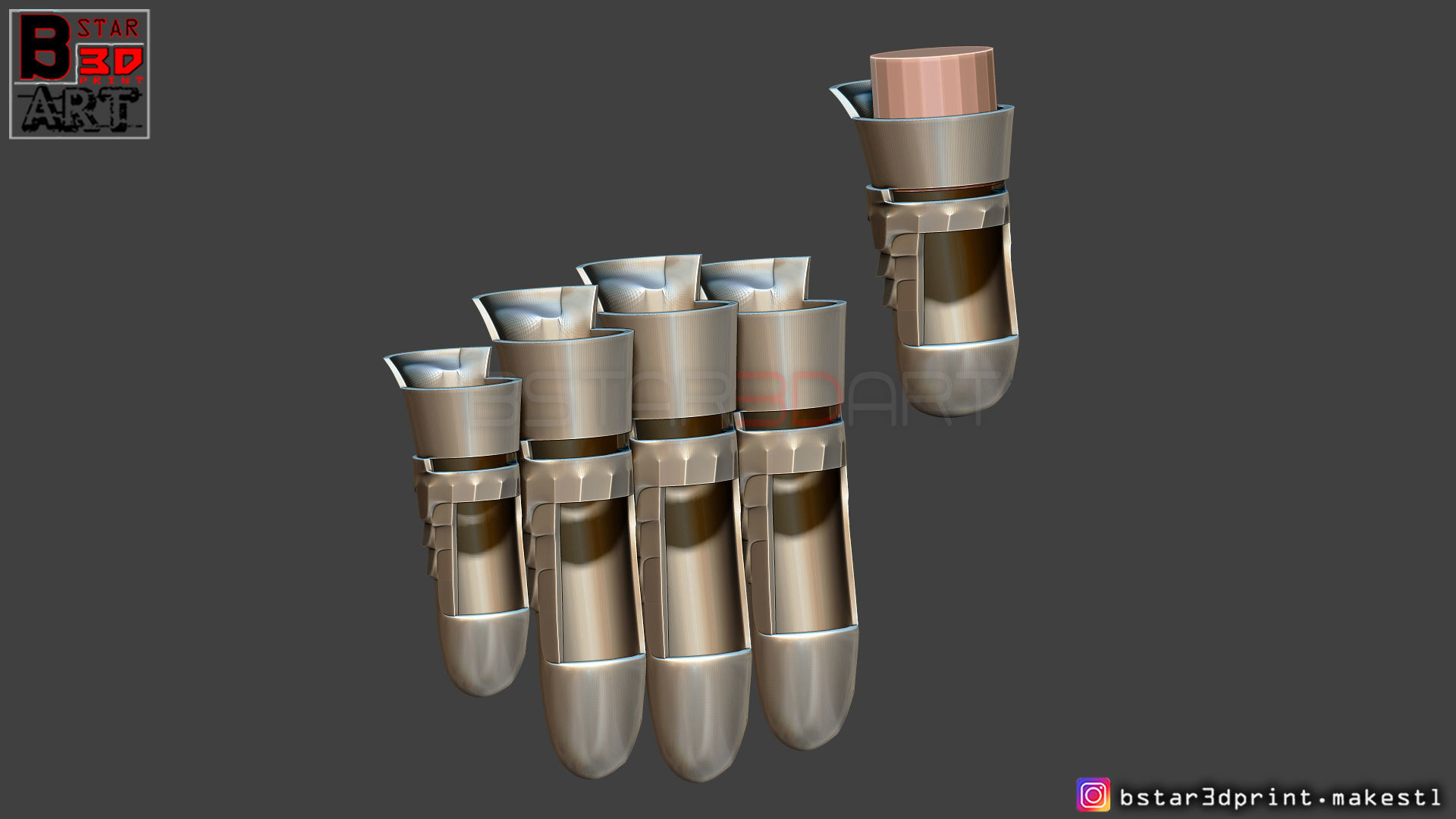 Cloud Finger Armor - Final Fantasy VII remake PS4 For cosplay 3D model ...