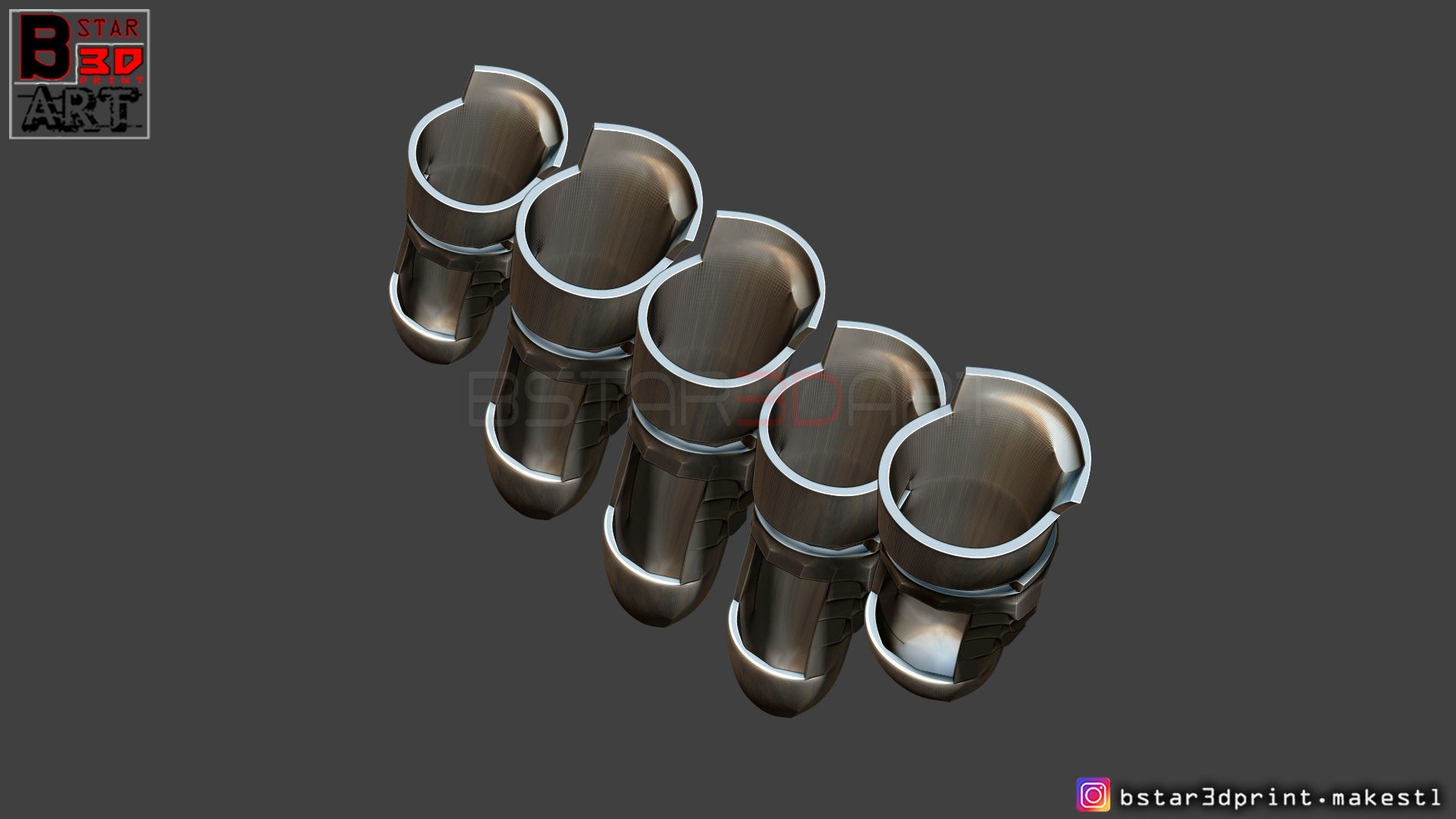 Cloud Finger Armor - Final Fantasy VII remake PS4 For cosplay 3D model ...