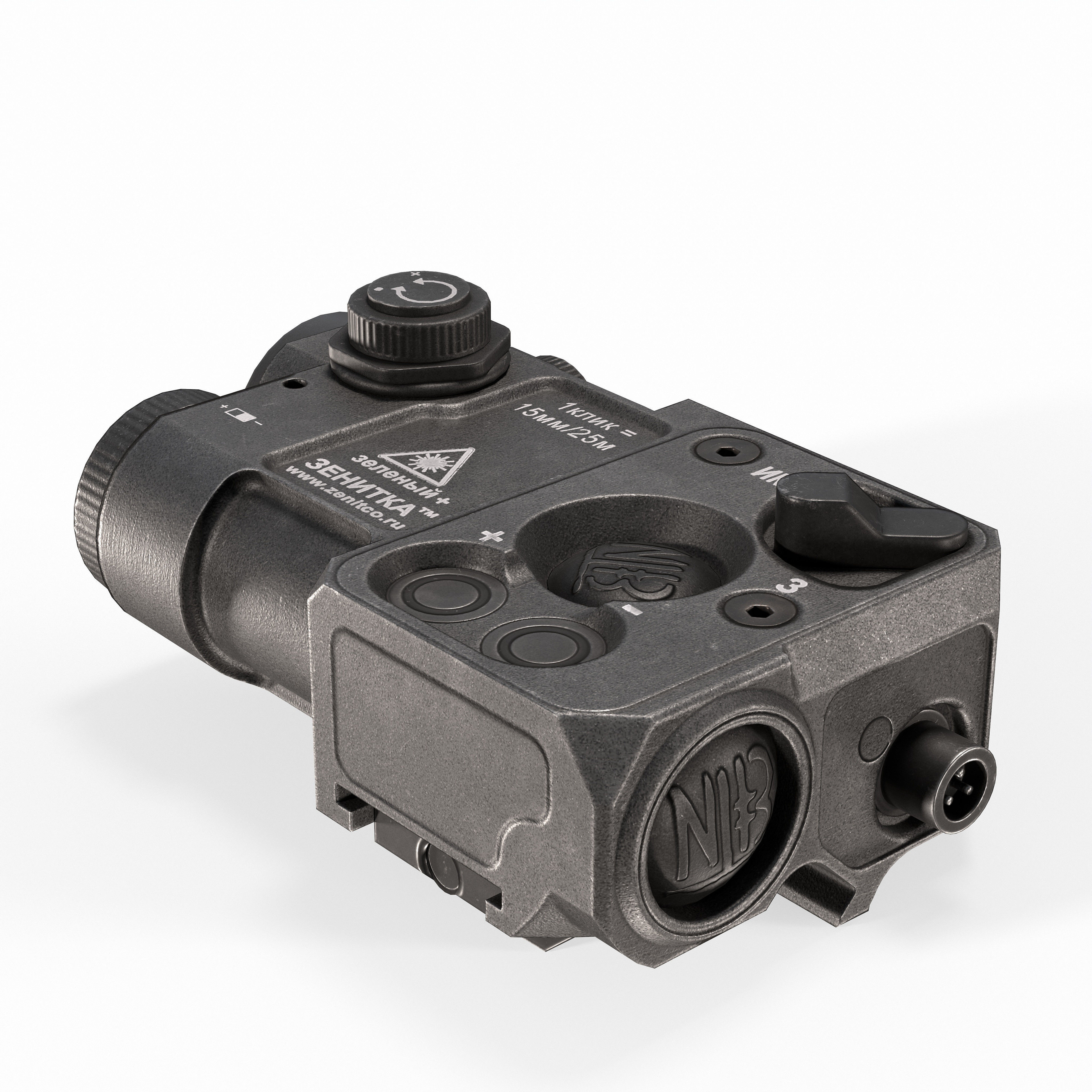 3D model Russian Tactical Laser VR / AR / low-poly | CGTrader