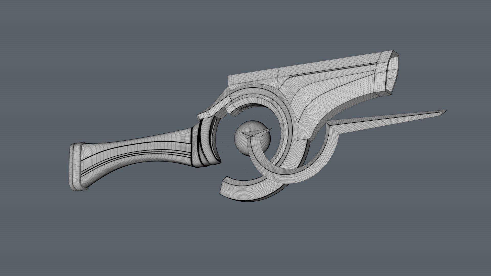 Cosmic Gun 3D model | CGTrader