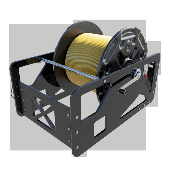 Marine Tether Reel 3D model | CGTrader