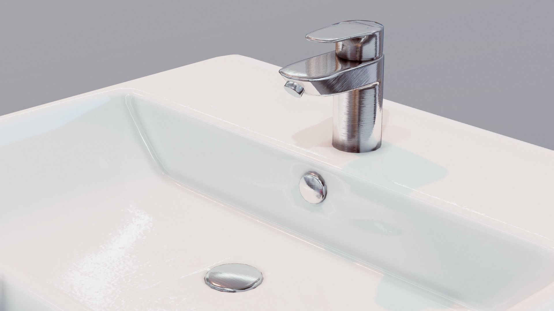 Wash Basin Stand free VR / AR / low-poly 3D model | CGTrader