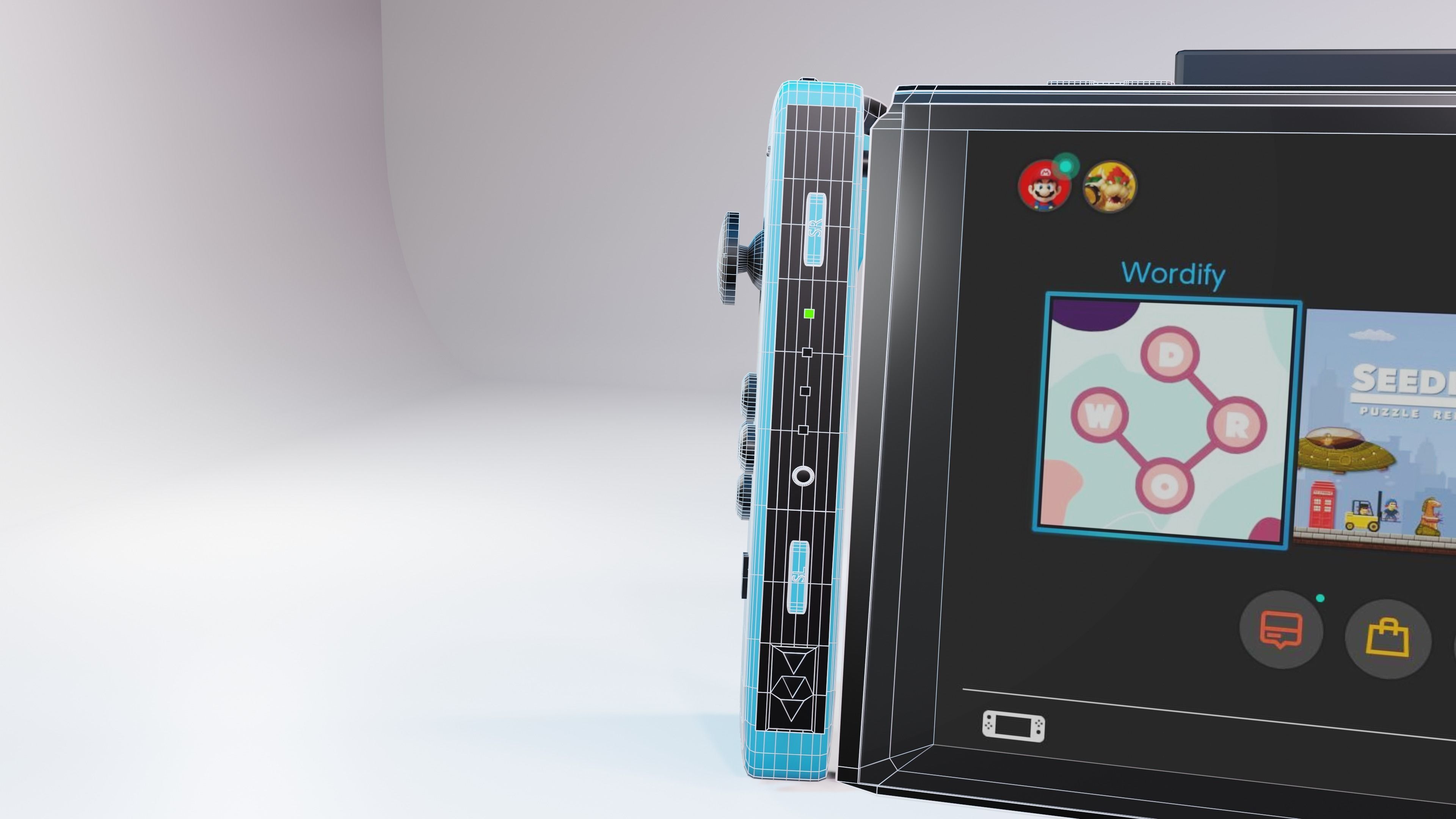 Nintendo Switch Low Poly High Detailed free VR / AR / low-poly 3D model ...