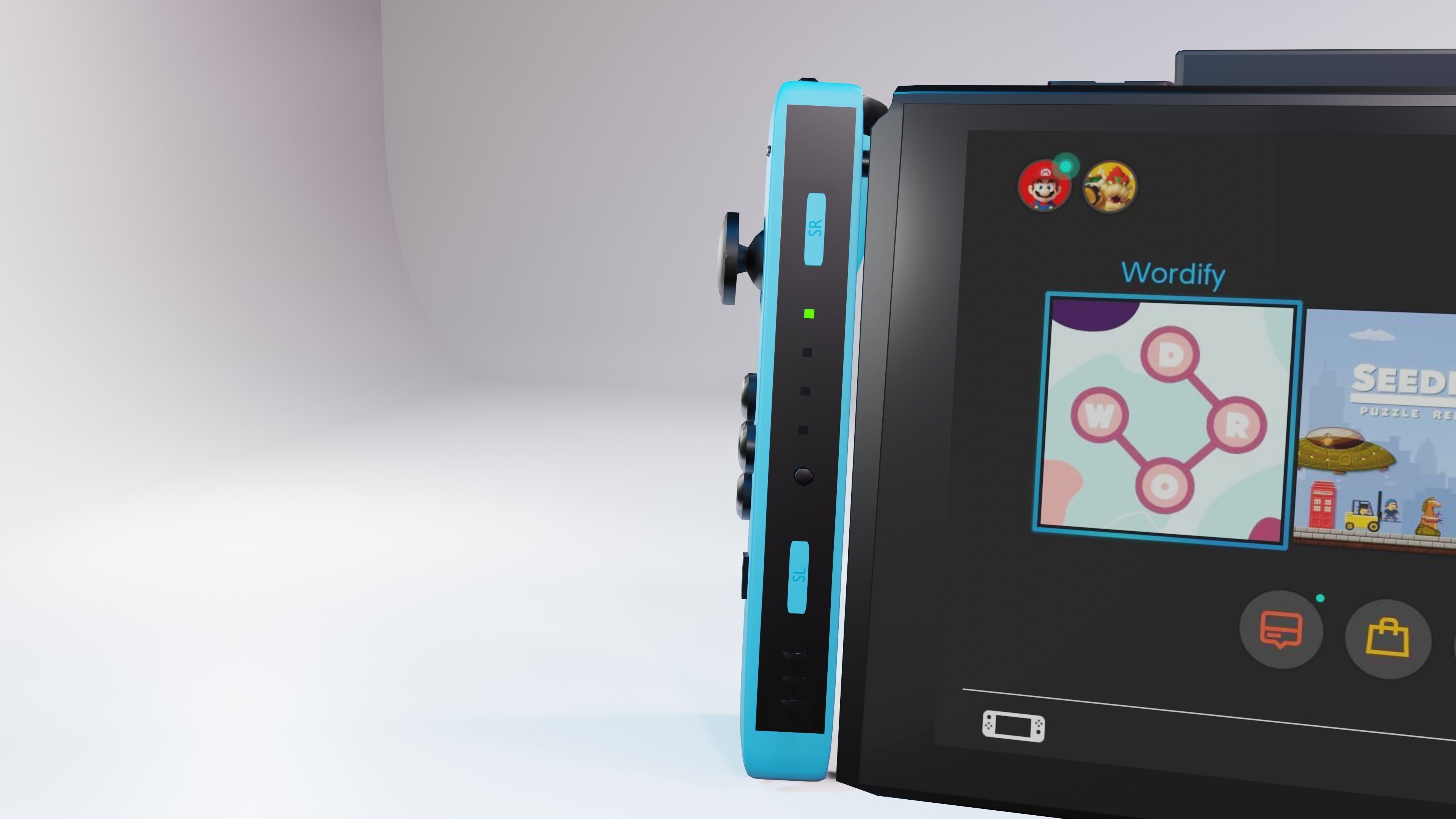 Nintendo Switch Low Poly High Detailed free VR / AR / low-poly 3D model ...