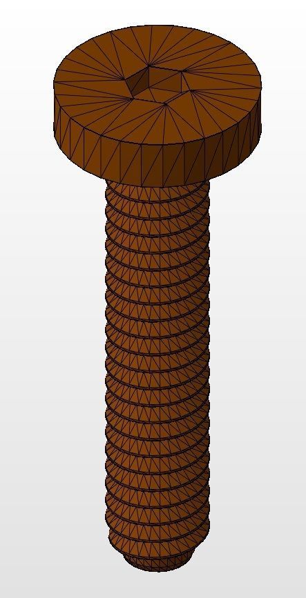 m8 screws and nut collection 3D model 3D printable | CGTrader