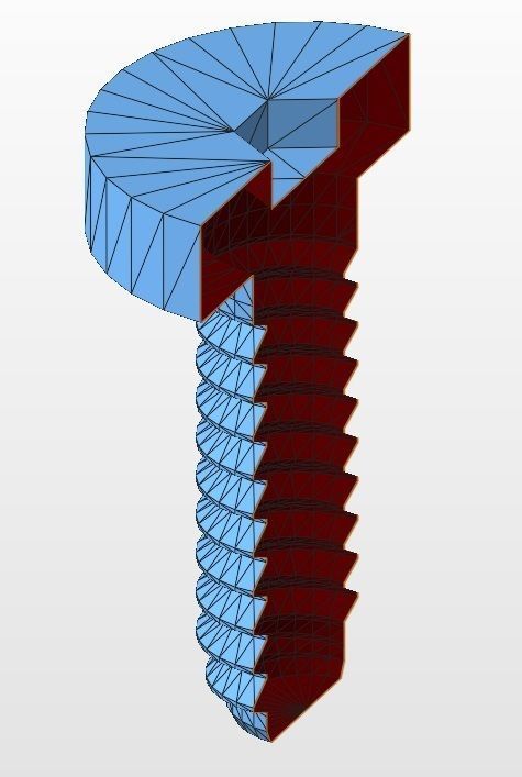 m8 screws and nut collection 3D model 3D printable | CGTrader