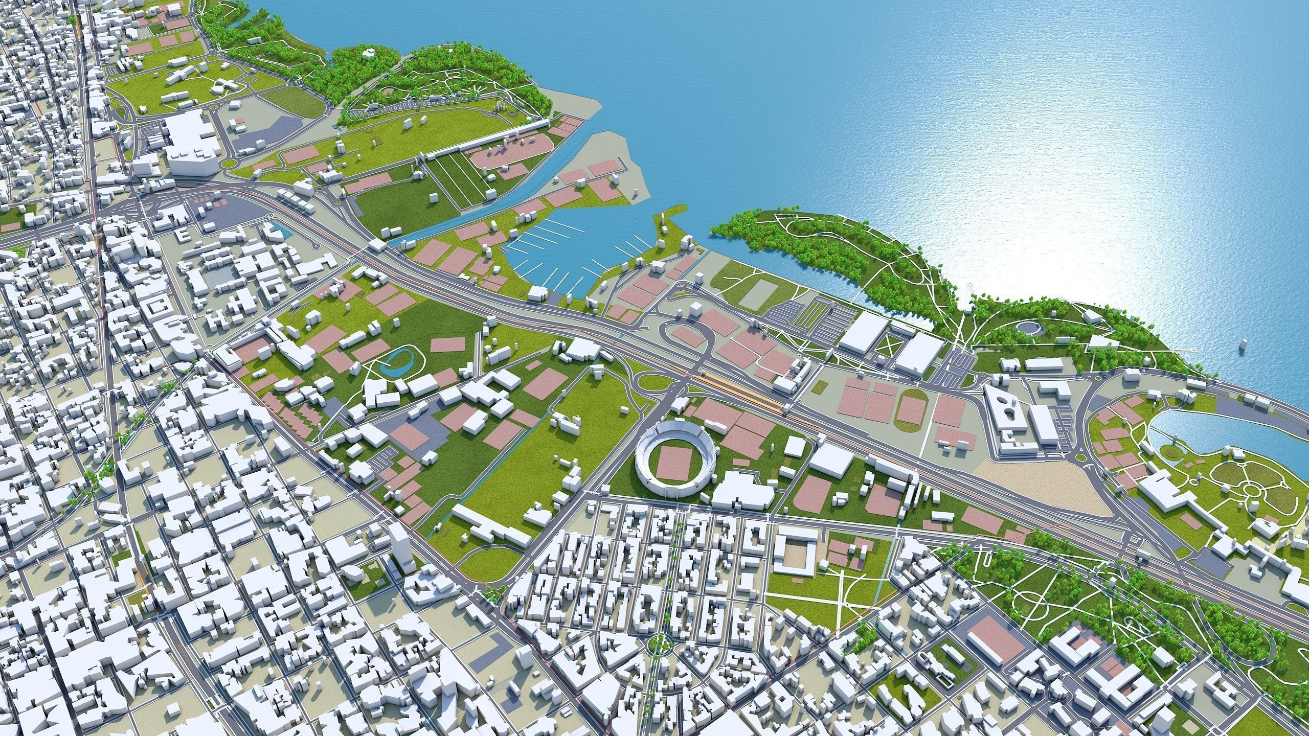 3D model Greater Buenos Aires in Argentina VR / AR / low-poly | CGTrader