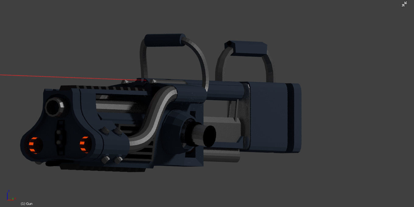 3D model Sci-fi heavy gunner soldier VR / AR / low-poly | CGTrader