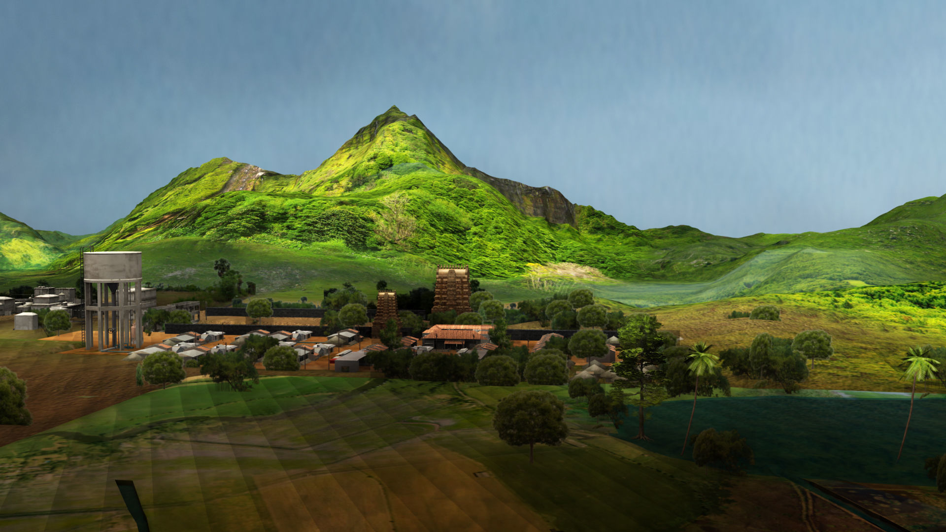 village india 3d model 3D model | CGTrader