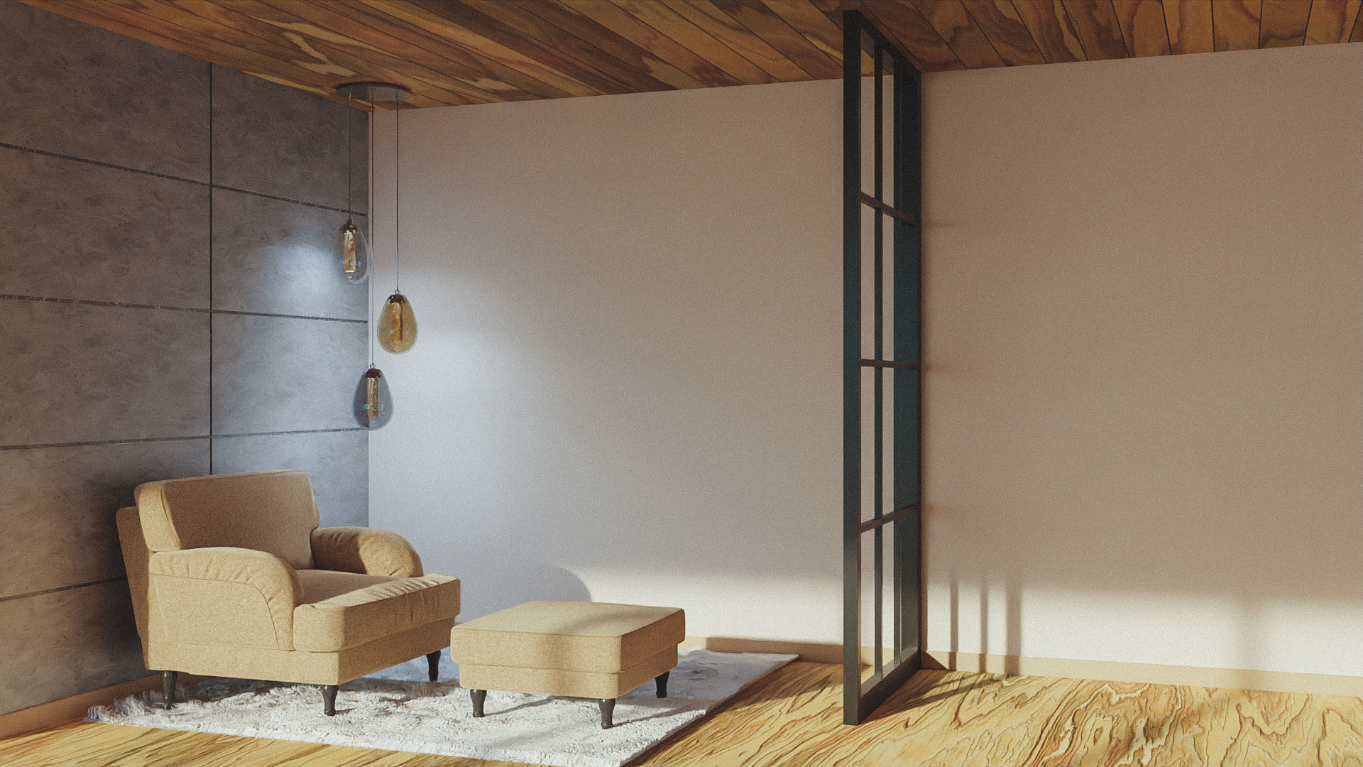 Living Room Interior Scene free 3D model | CGTrader