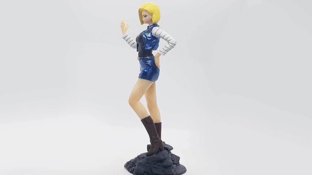 ANDROID 18 MODIFIED DRAGONBALL PRINTABLE STATUE FIGURINE ANIME 3D model ...