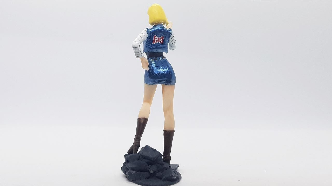ANDROID 18 MODIFIED DRAGONBALL PRINTABLE STATUE FIGURINE ANIME 3D model ...
