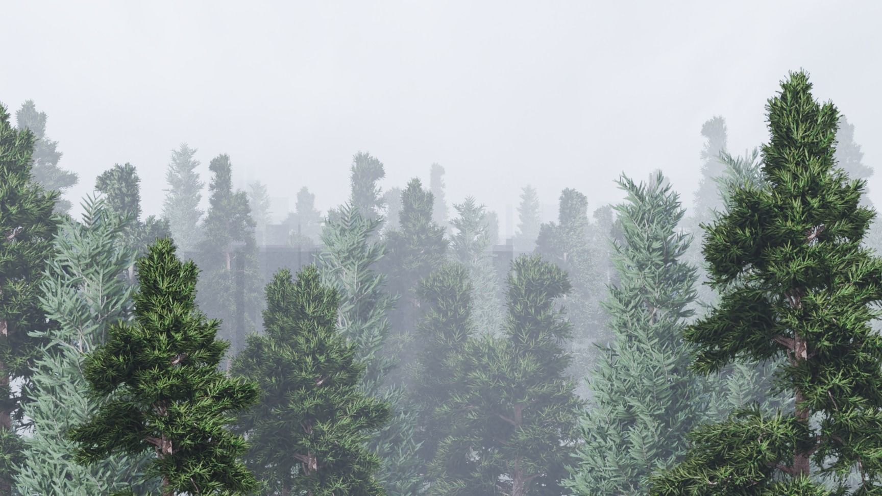 Pine tree set 3D model | CGTrader