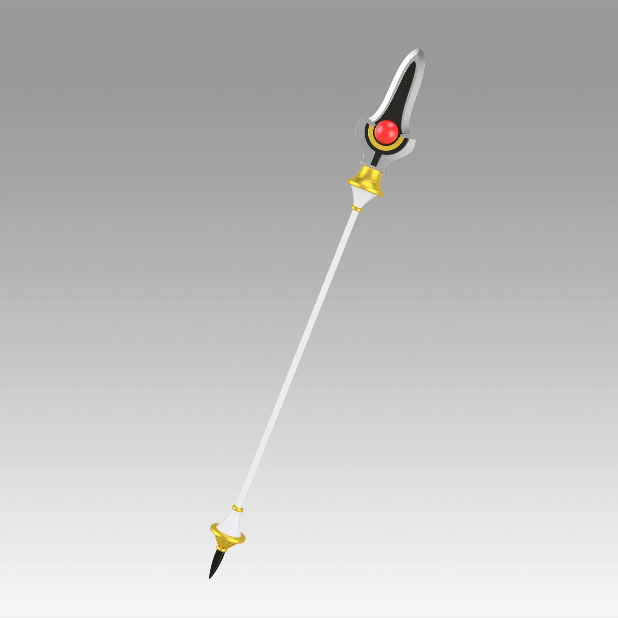 The Rising of the Shield Hero Motoyasu Kitamura Spear 3D model 3D ...