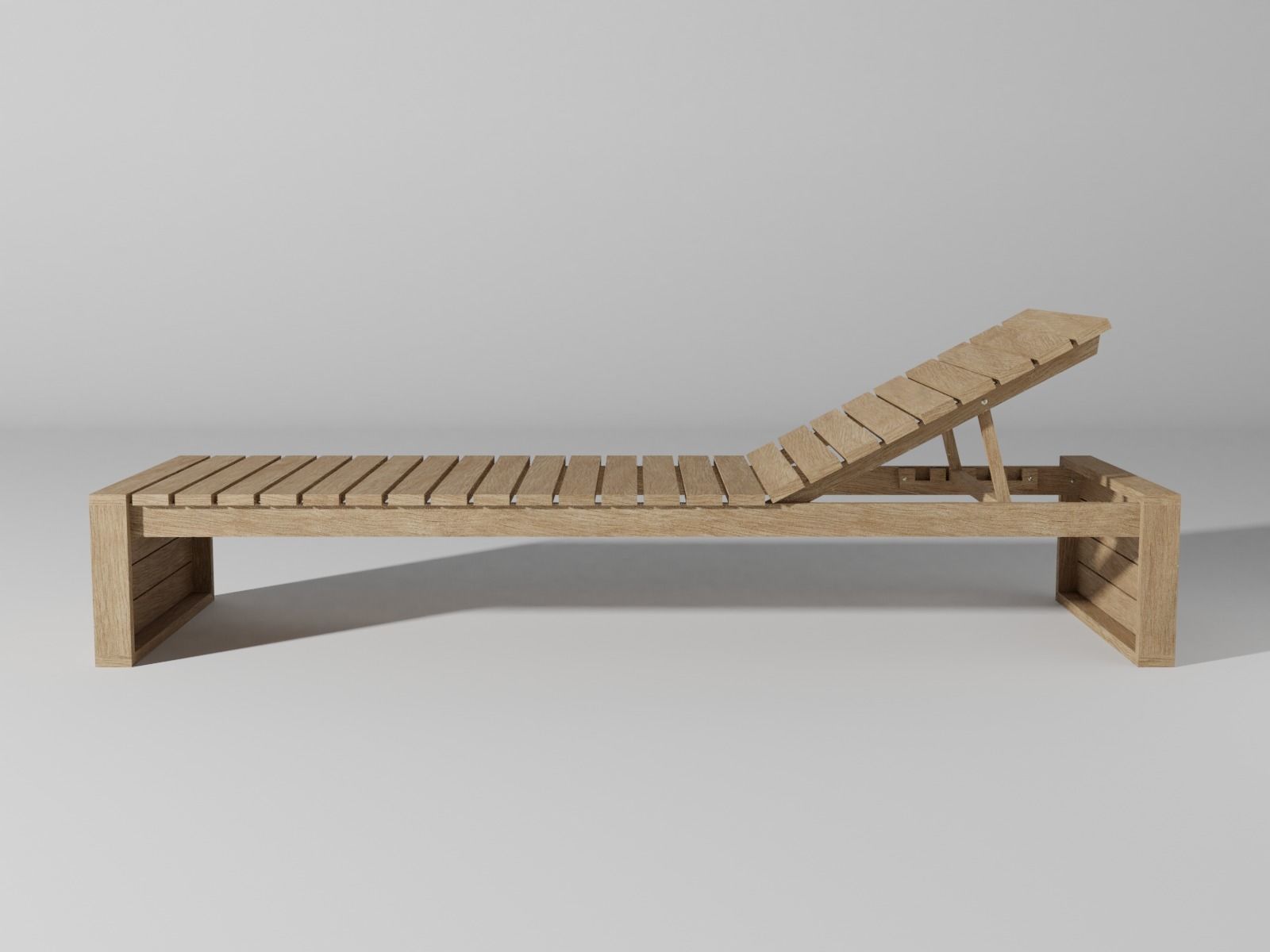 3D model Sunbed BK14 VR / AR / low-poly | CGTrader