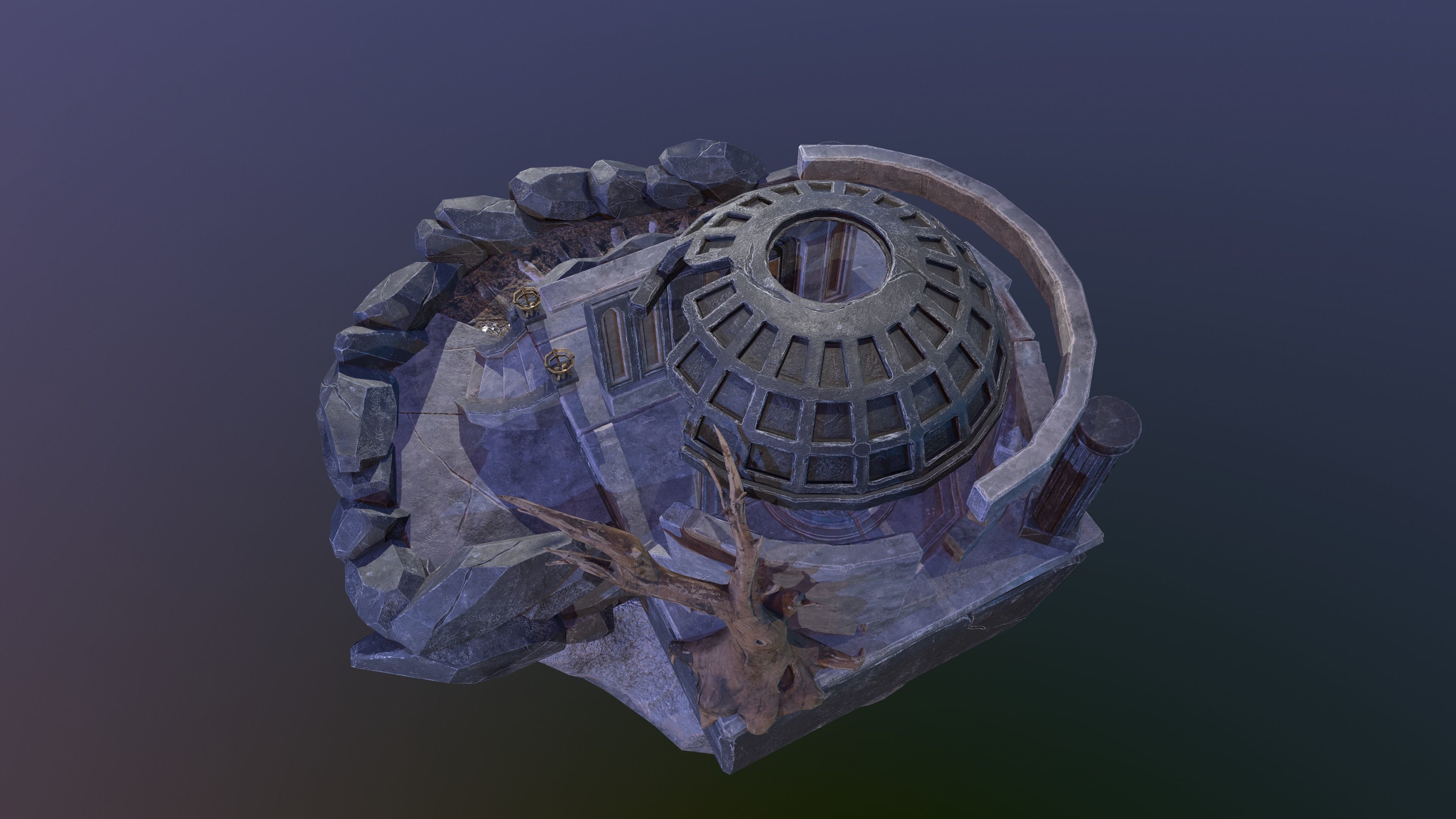 Ancient Ruins free VR / AR / low-poly 3D model | CGTrader