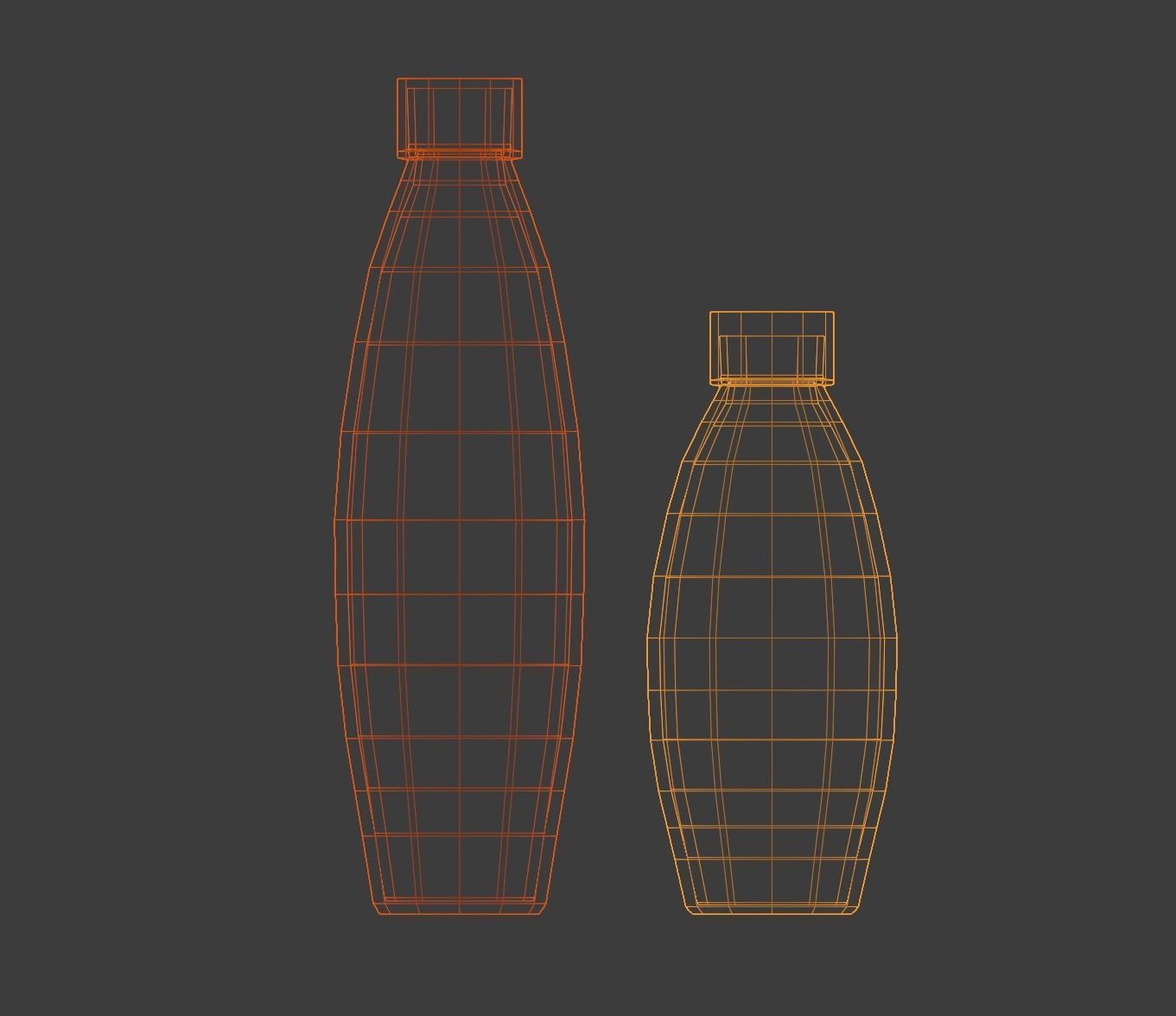3D model Low poly plastic bottles VR / AR / low-poly | CGTrader