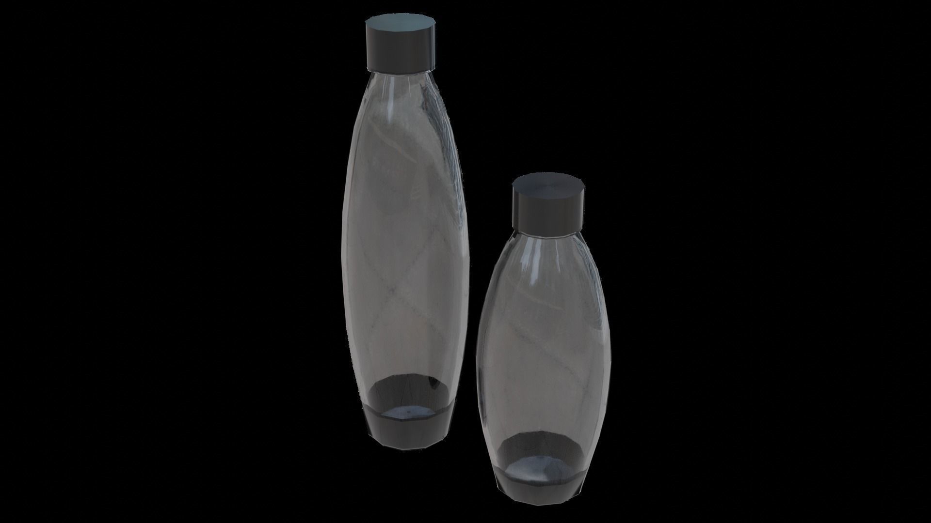 3D model Low poly plastic bottles VR / AR / low-poly | CGTrader