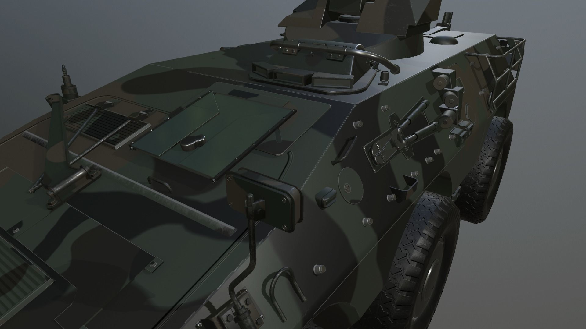 Puma 6x6 PBR 3D model | CGTrader