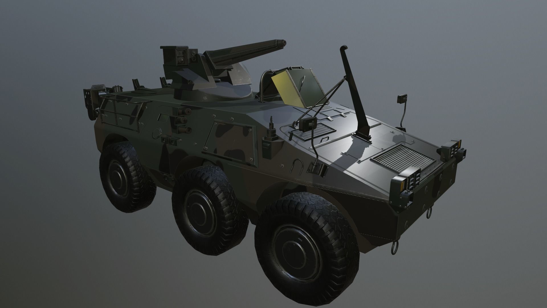 Puma 6x6 PBR 3D model | CGTrader