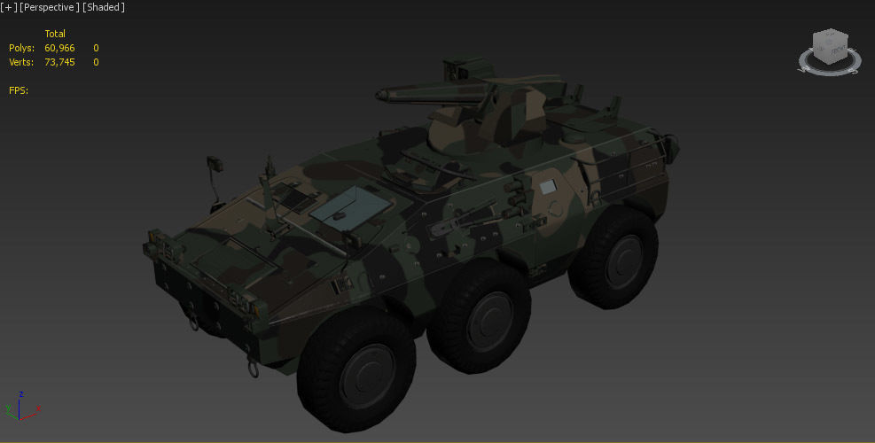 Puma 6x6 PBR 3D model | CGTrader