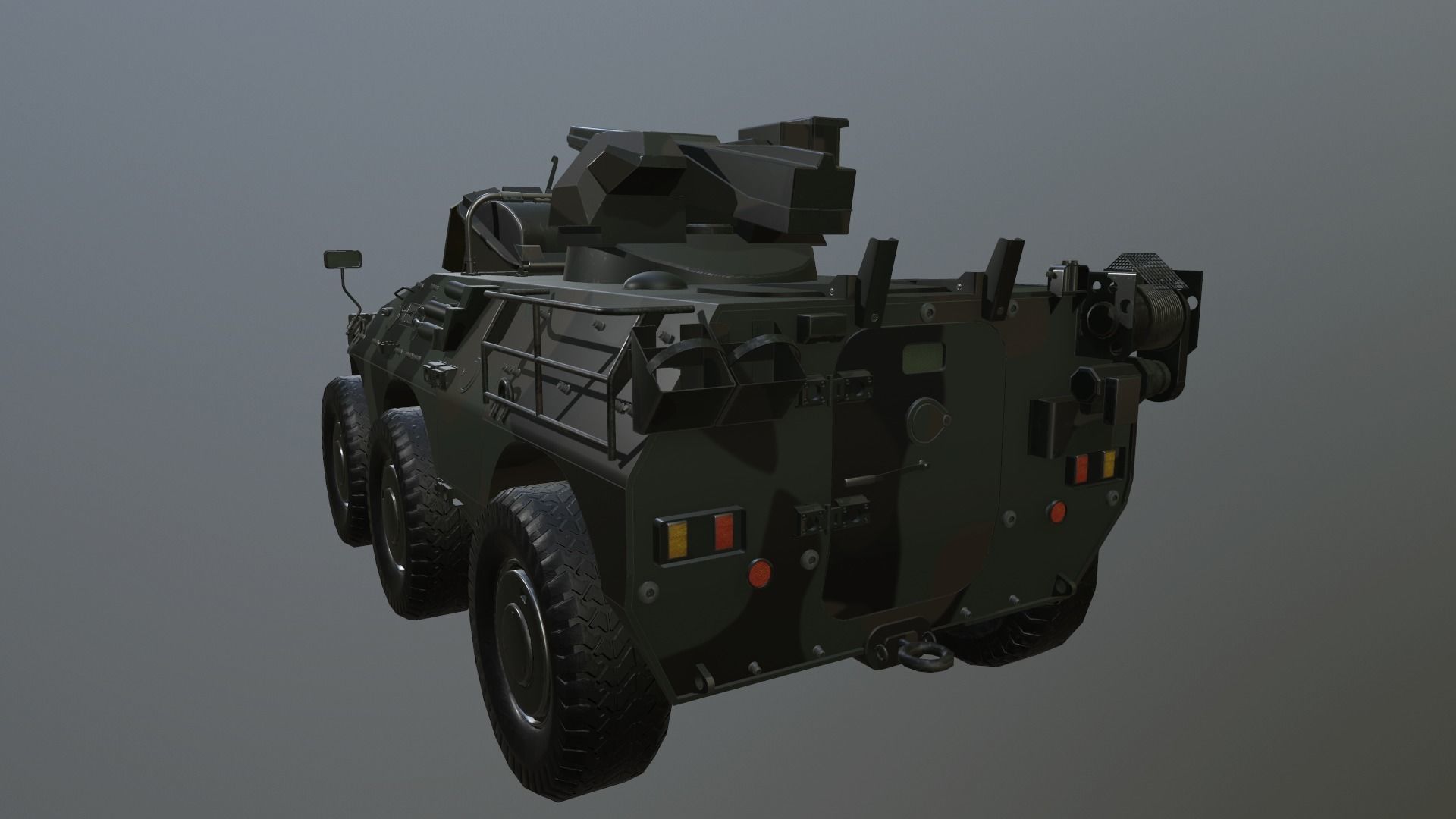 Puma 6x6 PBR 3D model | CGTrader