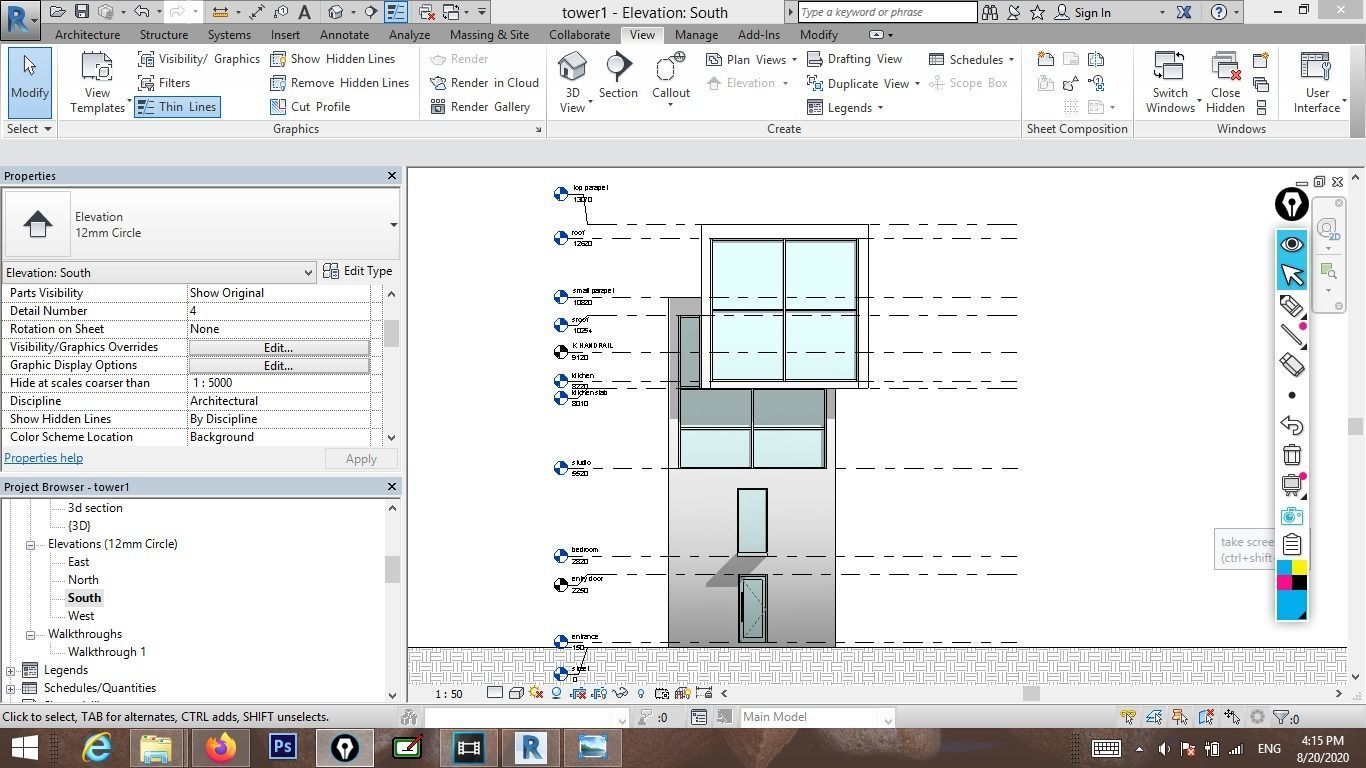 revit 4x4 residence by tadao ando 3D model | CGTrader