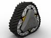 3D model RWT Reconfigurable Wheel Track VR / AR / low-poly | CGTrader