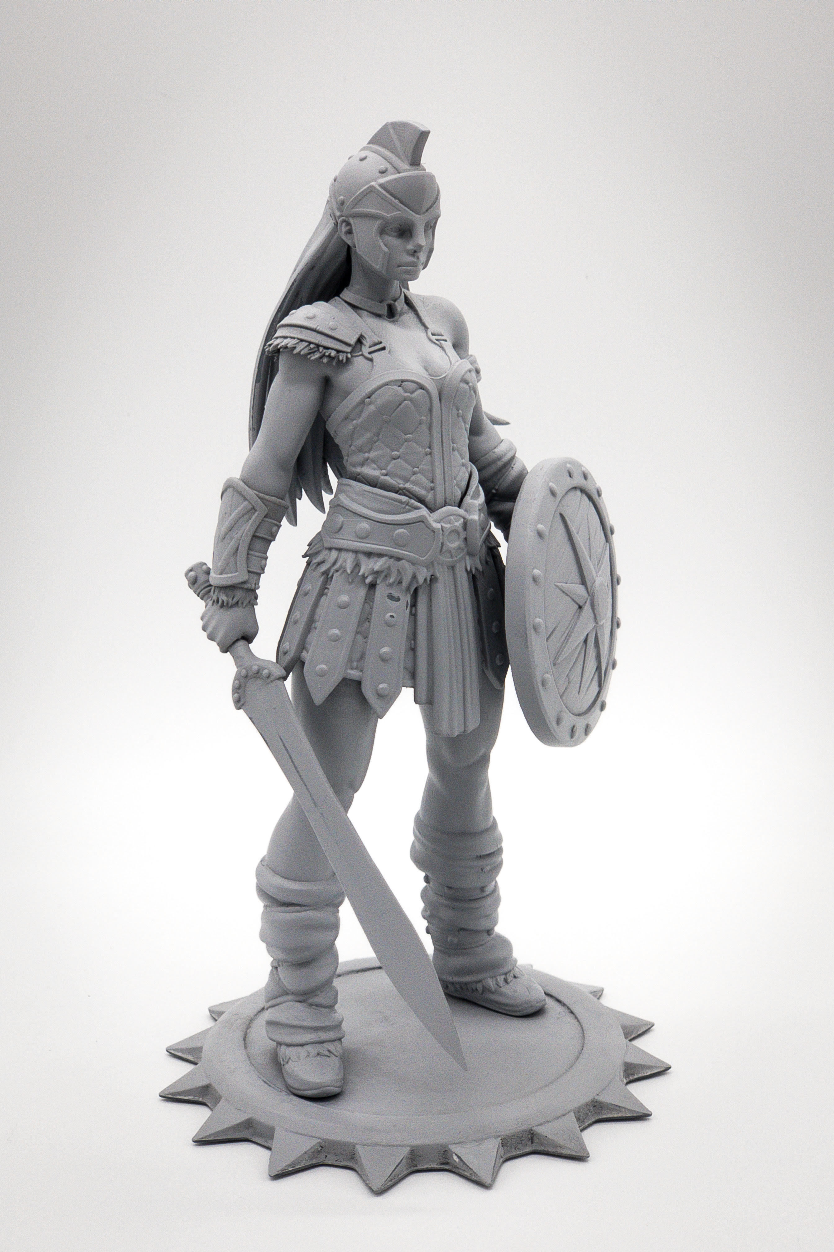 female gladiator 3d print 3D model 3D printable | CGTrader