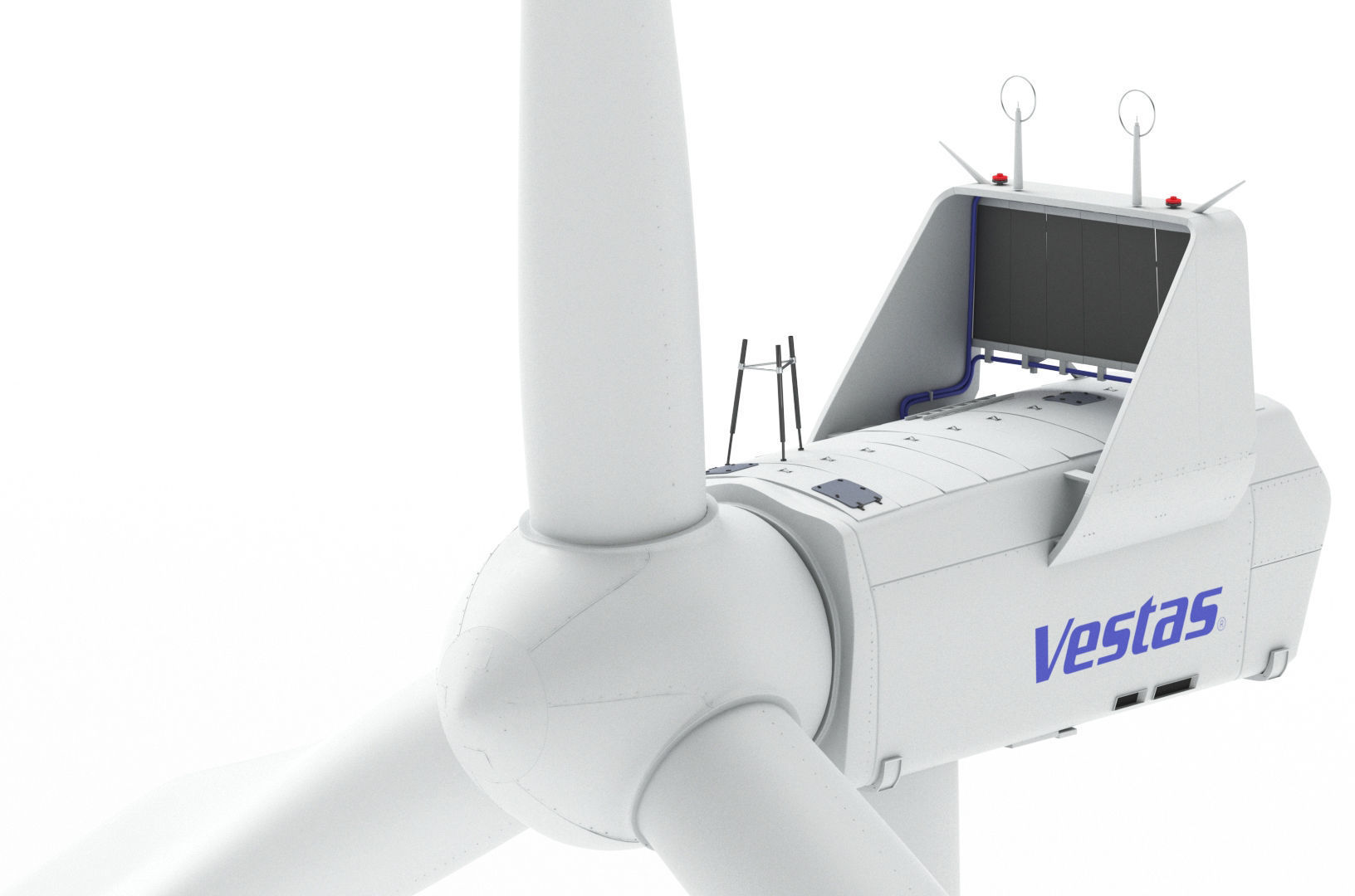 Wind Turbine Vestas 3D model | CGTrader