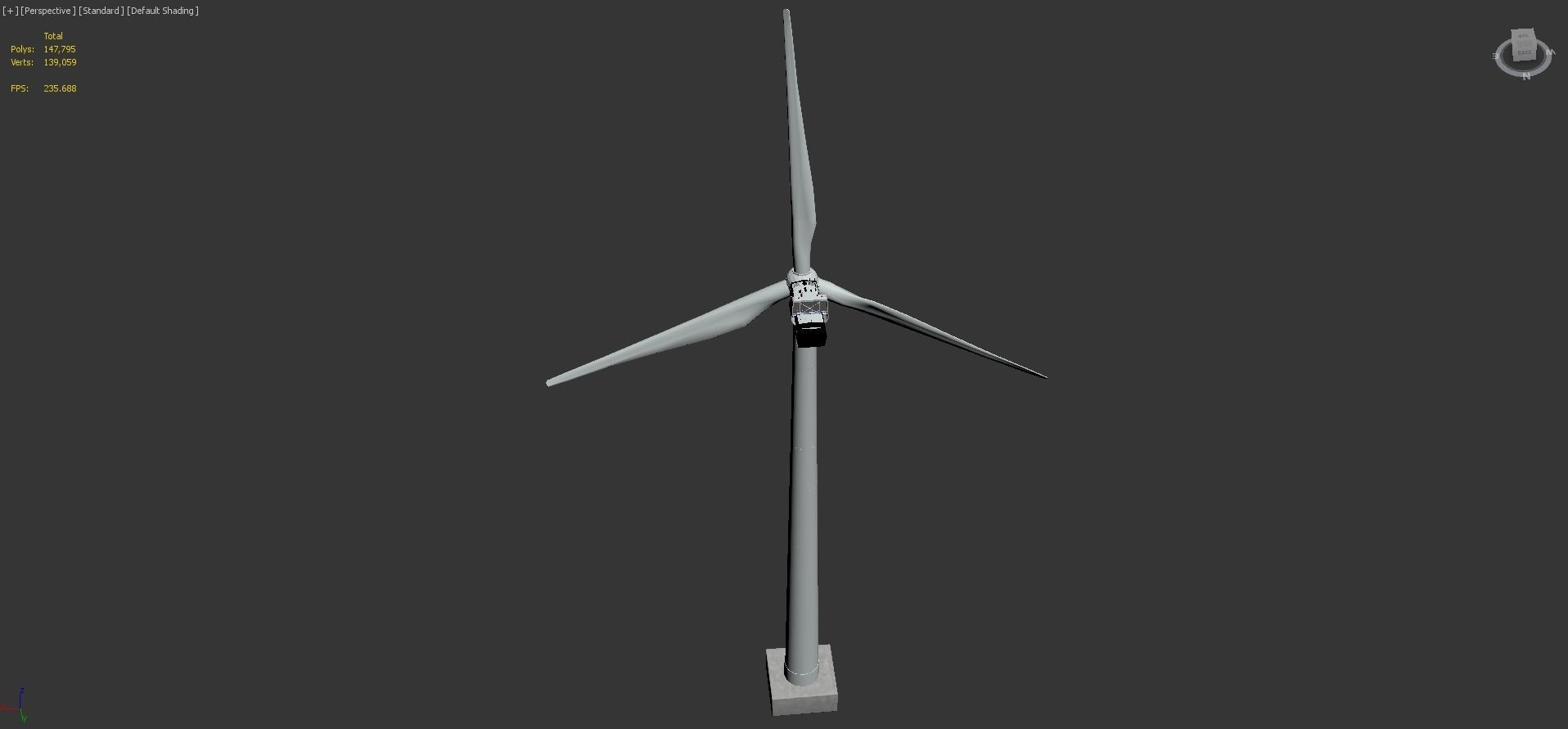 Wind Turbine Vestas 3D model | CGTrader