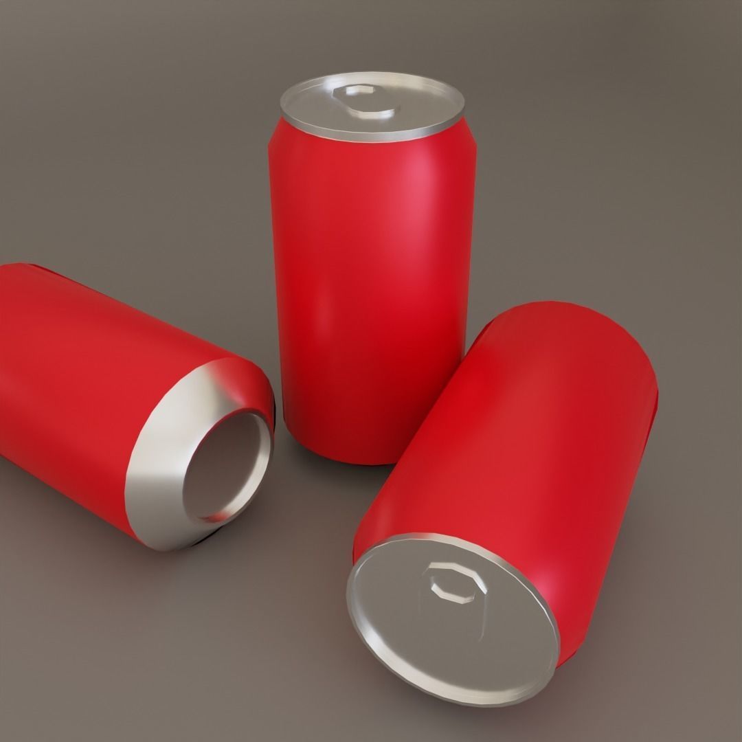 Simple Soda Can free VR / AR / low-poly 3D model | CGTrader