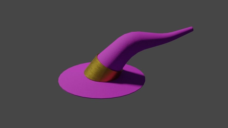 Low Poly Wizards Hat Model free VR / AR / low-poly 3D model | CGTrader