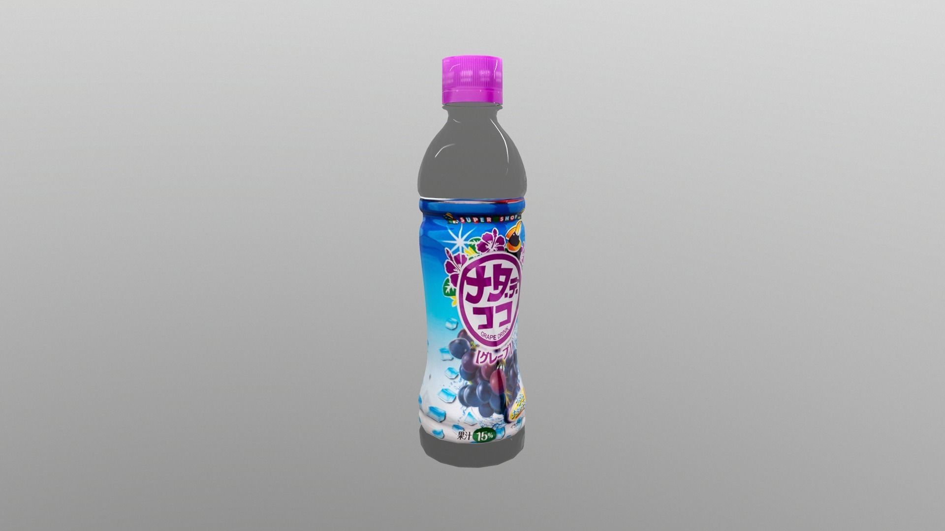 Nata de coco drink bottle 3D model | CGTrader