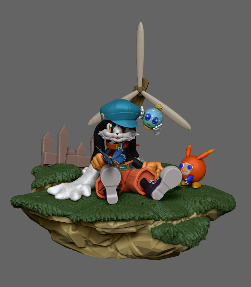klonoa door to phantomvile 3D model 3D printable | CGTrader