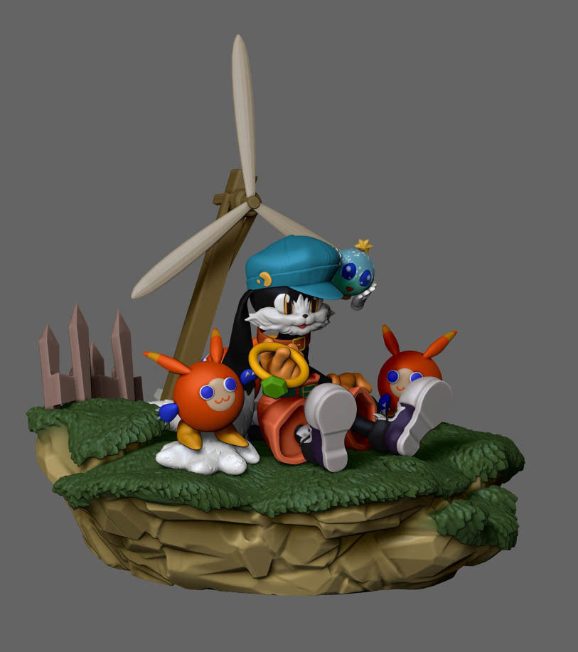 klonoa door to phantomvile 3D model 3D printable | CGTrader