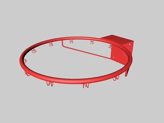 Basketball Ring free 3D model | CGTrader