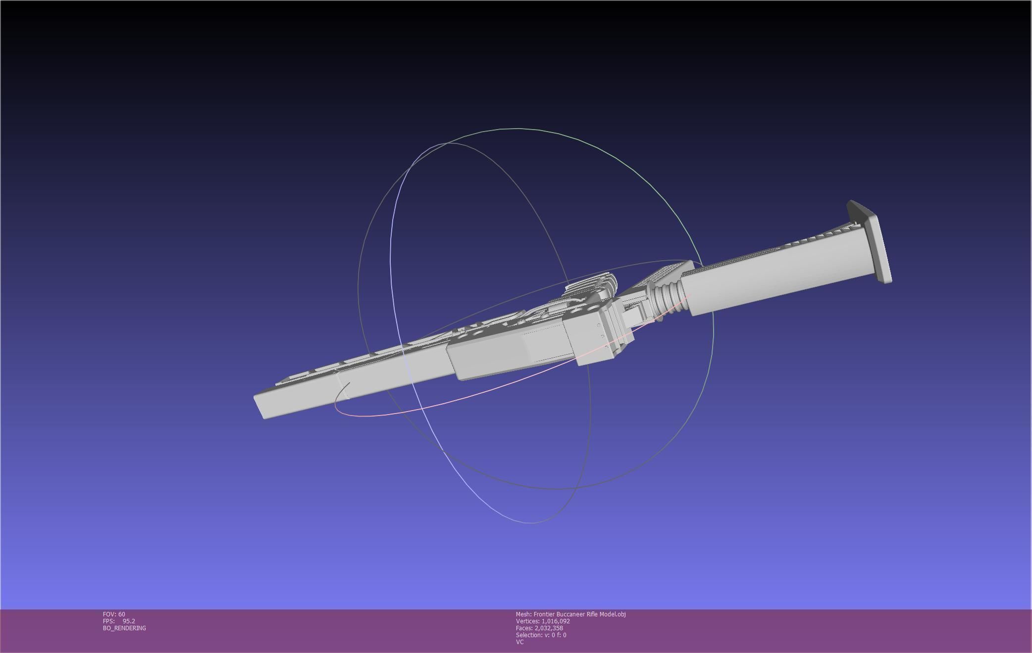 Frontier Buccaneer Rifle Basic Model 3D model | CGTrader