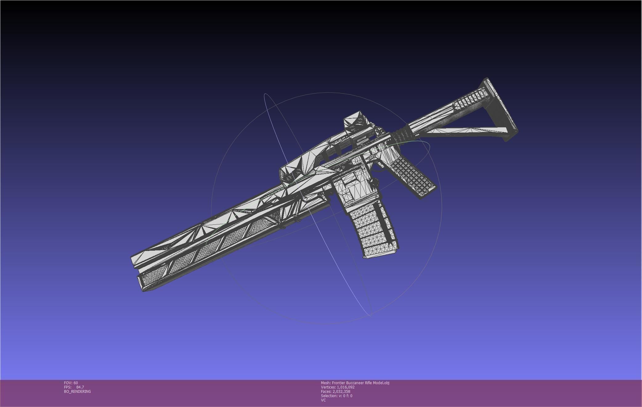 Frontier Buccaneer Rifle Basic Model 3D model | CGTrader
