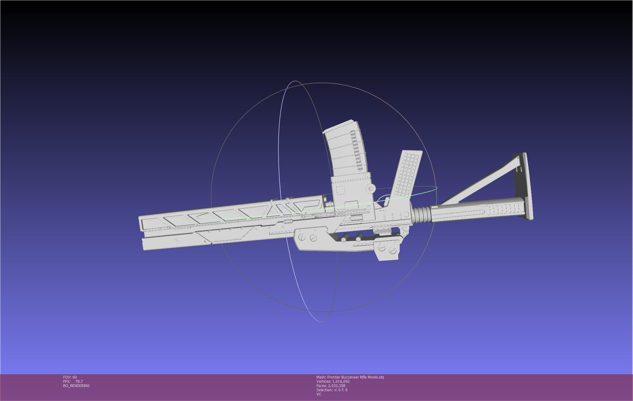 Frontier Buccaneer Rifle Basic Model 3D model | CGTrader