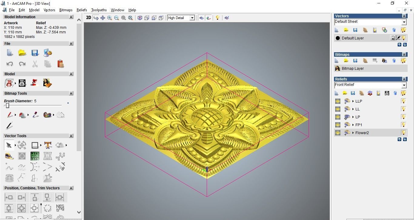 Simple Flower 3D model | CGTrader