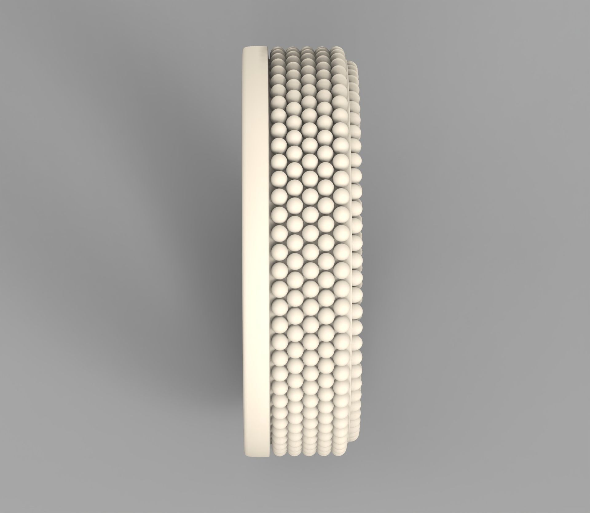 Ring of a thousand dots 3D model 3D printable | CGTrader