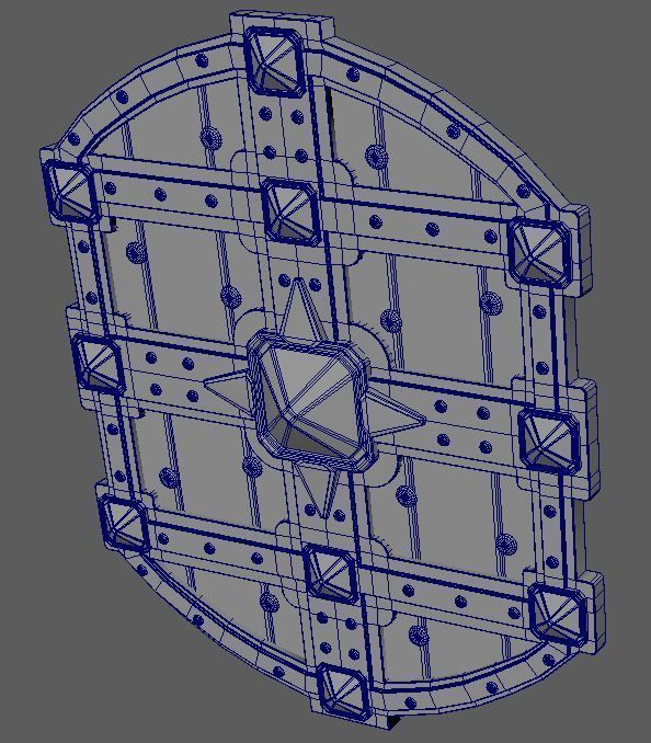 shield of Hector free VR / AR / low-poly 3D model | CGTrader