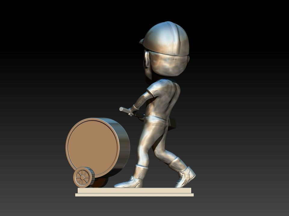 Purdue Pete Purdue University 3D model 3D printable | CGTrader