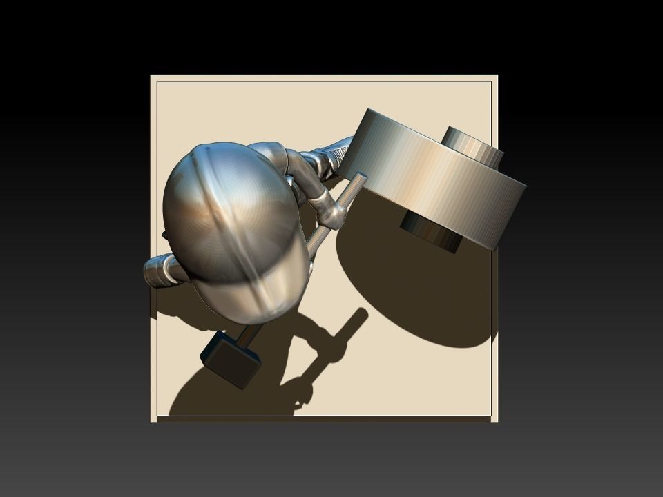 Purdue Pete Purdue University 3D model 3D printable | CGTrader