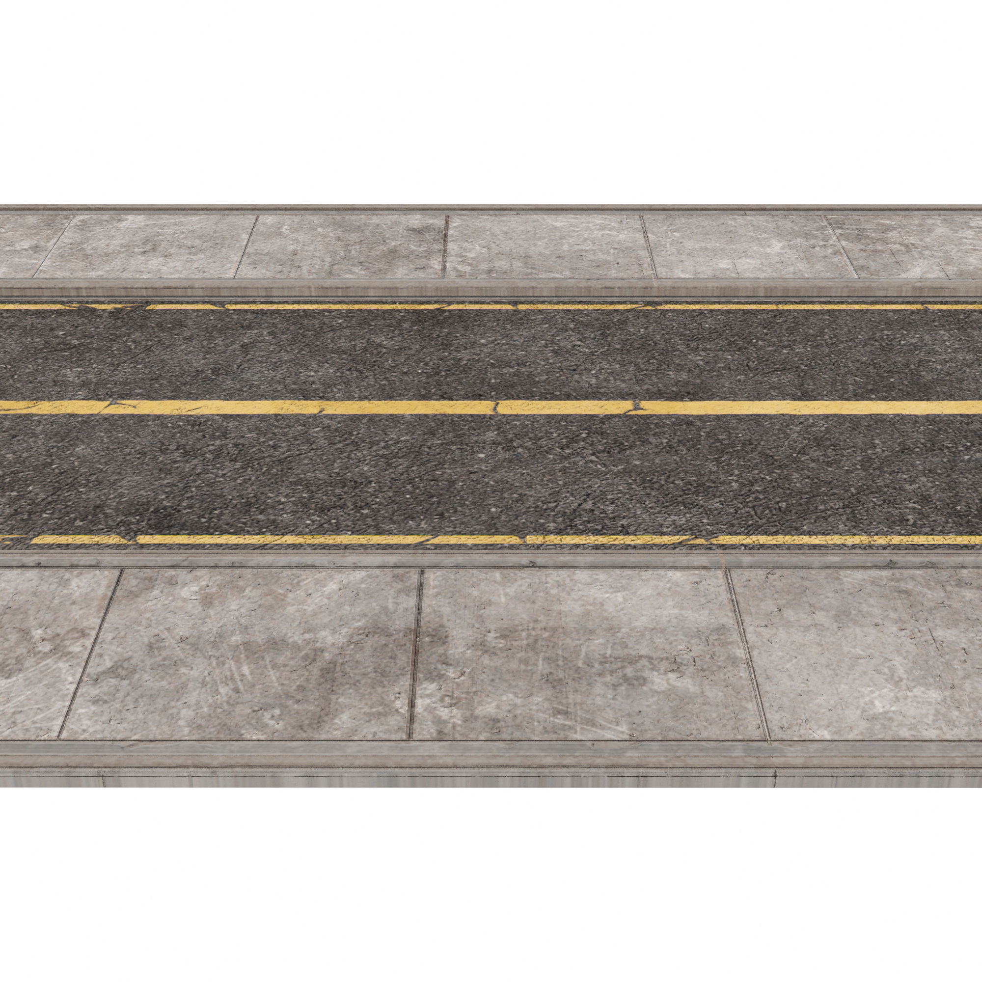 Road asphalt 3D model | CGTrader