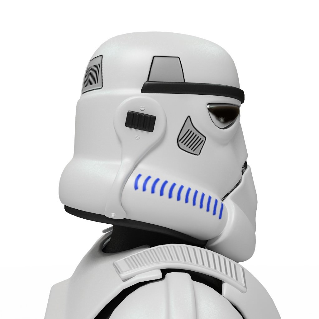 Robot trooper 3D model | CGTrader