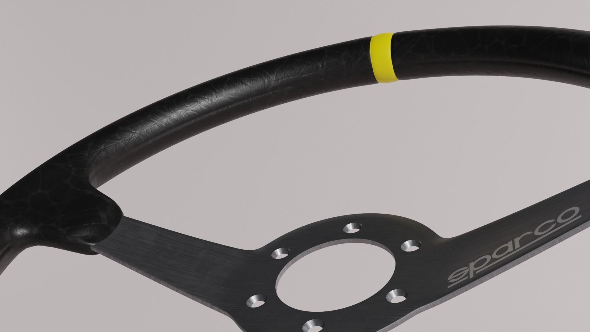 Round Sparco Wheel 3D model | CGTrader