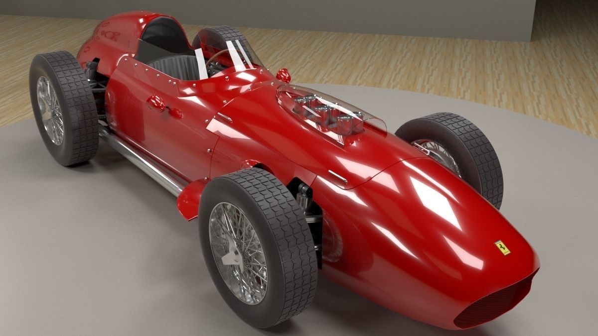Ferrari 256 F1 1959 3D model | CGTrader